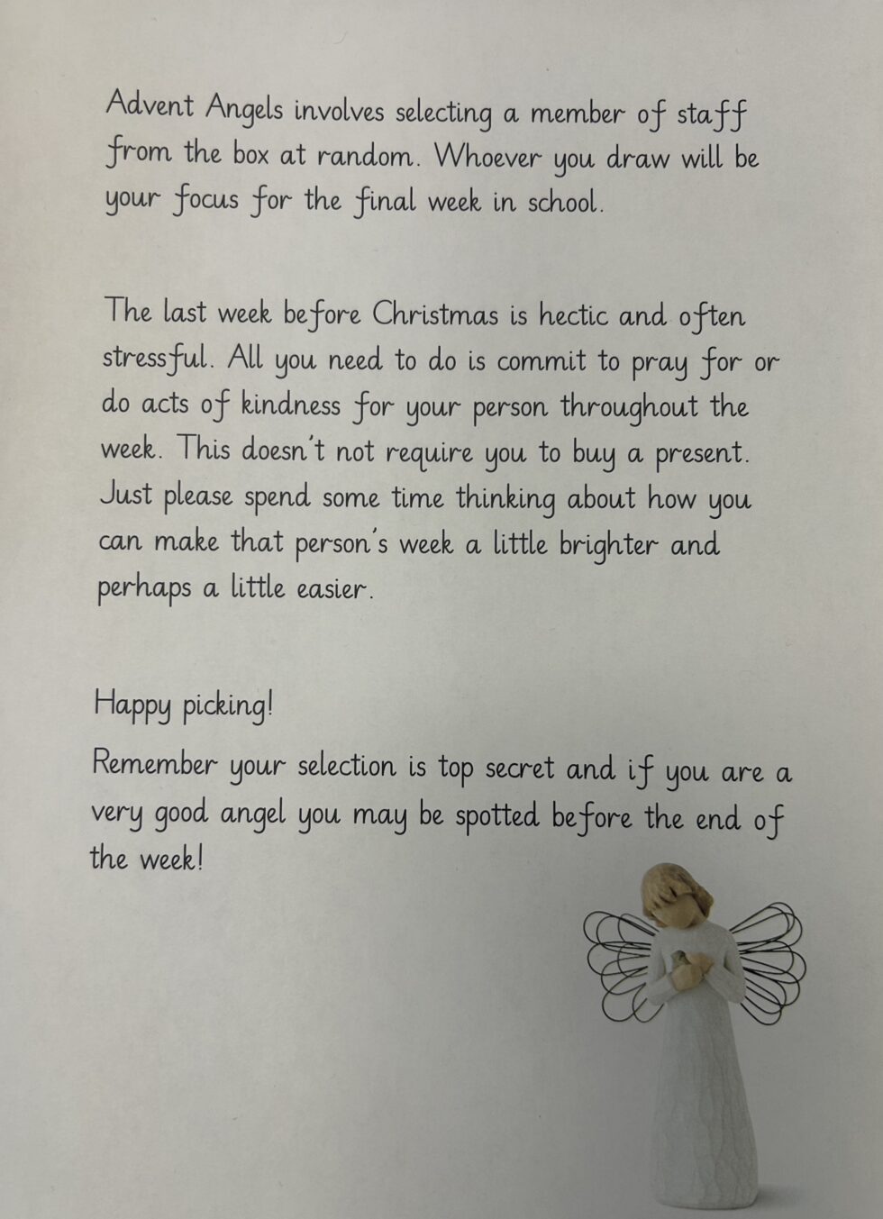 Advent Angels | St. Joseph's Catholic Primary School