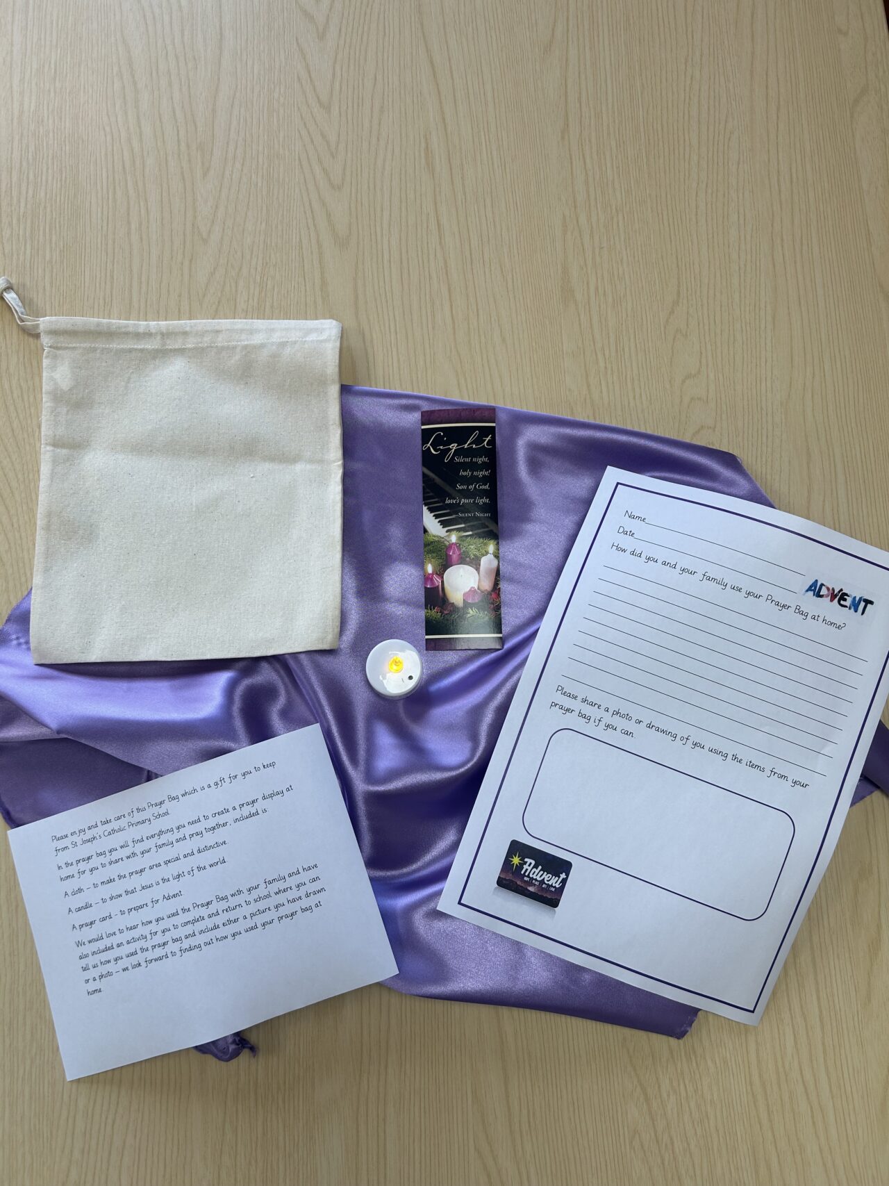 Advent Prayer Bags | St. Joseph's Catholic Primary School